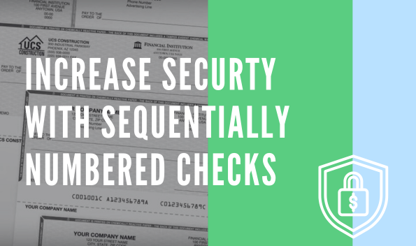 Increase Security with Sequentially Numbered Checks - Tension Corporation