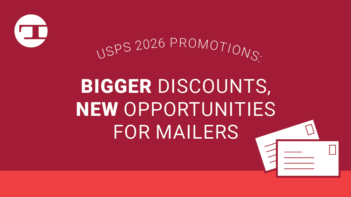 USPS 2026 Promotions & Incentives: Save on Mail Costs